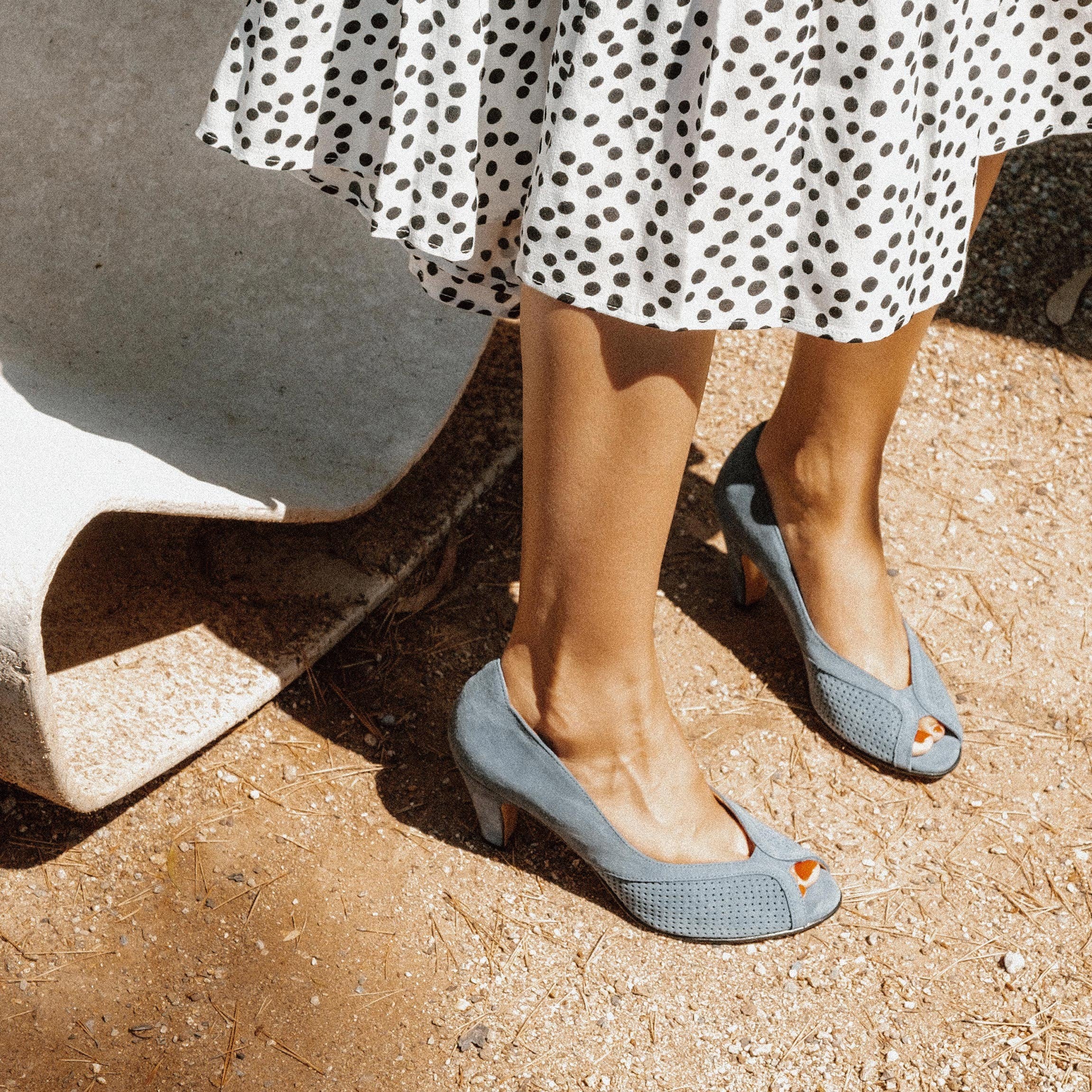 Alania Calf Suede Denim Blue | Anonymous Copenhagen Official Online Store